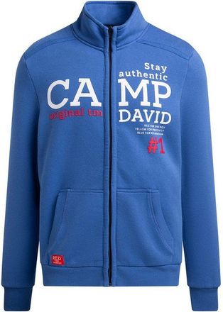 Camp David Sweatjacke mit Stehkragen