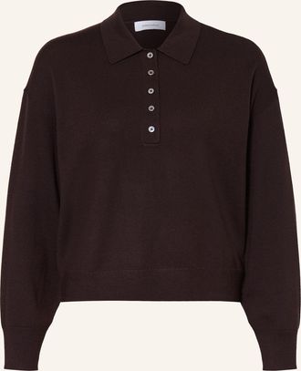 Darling Harbour Darling Harbour Pullover Aus Merinowolle braun