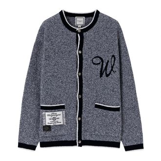 Wooyoungmi Baumwollmischung-Cardigan - - Knitwear - Herren - Blau - L