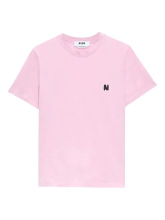 Msgm t-shirt en coton - Rose