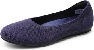 Dream Pairs Ballerines Femmes Flexible Chaussure de Plates Confortables Ballerine Respirant et Antidérapant pour Conduite Marche Marine SDFA2423W Taille 41.5