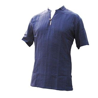 Panasiam Shirt Ben, Blue, XXL, Shortsleeve