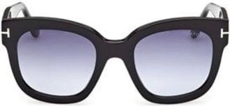 Tom Ford Lunettes de soleil femme Beatrix-02 Bleu D&eacute;grad&eacute; - Femme - Accessoires - Noir - Taille: 52 MM