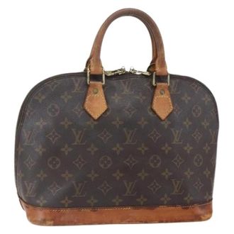 Louis Vuitton Pre-owned Vintage Canvas Handbag - - Pre-owned - Damen - Braun - ONE SIZE