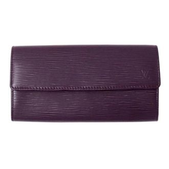 Louis Vuitton Pre-owned Long wallet (bi-fold) - - Pre-owned - Damen - Lila - ONE SIZE