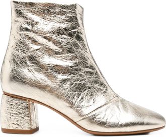 Forte_Forte Botte My Soul avec un chic cracker en cuir lamin&eacute;