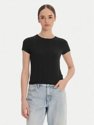 Calvin Klein T-Shirt LV00QS7618 Schwarz Slim Fit