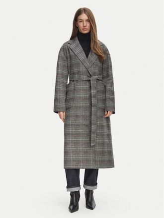 Tommy Hilfiger Wollmantel WW0WW51526 Grau Regular Fit