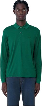 Lacoste Homme, Tops, Vert, Taille: M Polo en soie