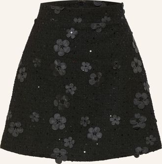 Princess Goes Hollywood Princess Goes Hollywood Tweed-Rock Mit Schmucksteinen Und Pailletten schwarz