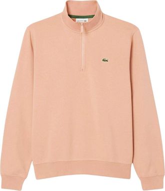 Lacoste Sweatshirt f&uuml;r Herren, Mit Rei&szlig;verschluss, Fleece (Blassrosa)
