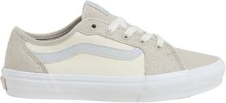 Vans Filmore Decon Baskets &agrave; Lacets pour Femme avec Semelle &agrave; Carreaux Rouge, Roche Lunaire en Daim Poilu, 36 EU
