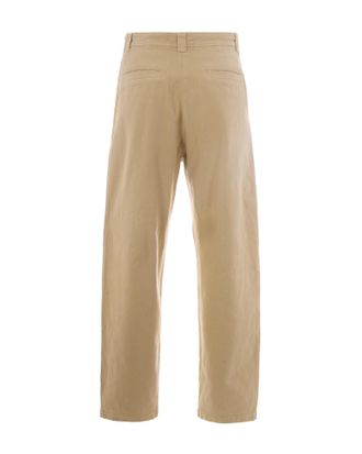 A.P.C. Mens Chino Trousers Sand Organic Cotton