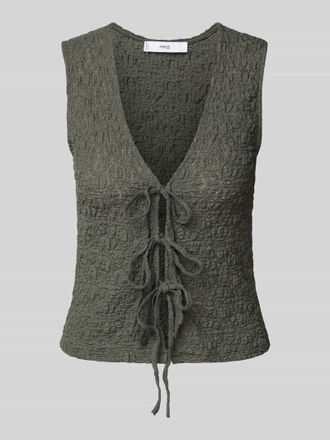 Mango Slim Fit Blusentop in Crinkle-Optik Modell VERDI