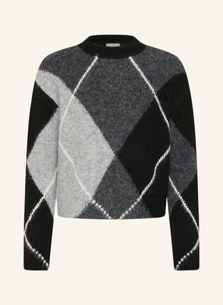 Kaffe Strickshirt Kagrith grau