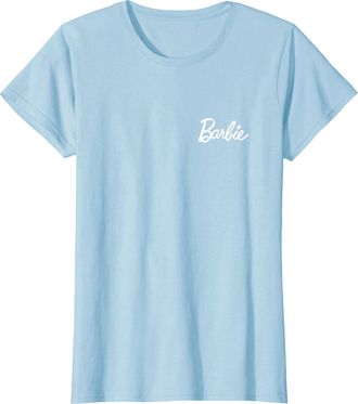 BARBIE Logo White + Backprint T-Shirt