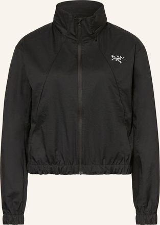 Arc'teryx Funktionsjacke Naya Cropped Stowhood schwarz