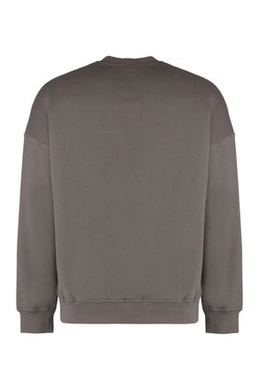 Rick Owens Mens X Champion Cotton Crew-Neck Sweatshirt Turtledove Sweatshirts Sweater