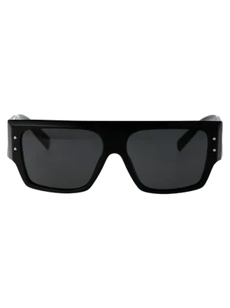 Dolce & Gabbana 0DG4459 Black Acetate Sunglasses - Black