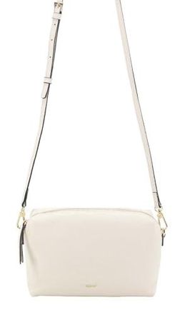 Abro Cuir sac &agrave; &eacute;paule bandouli&egrave;re Leather Agave Crossbody Bag Kaia Beige &eacute;cru