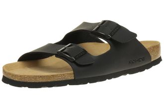 Rohde GRADO Herren, Männer, Pantoletten, Slipper,Slides,Sandalen,Sommerschuhe,Freizeitschuhe,Sandalen,Freizeitschuhe,SCHWARZ,43 EU