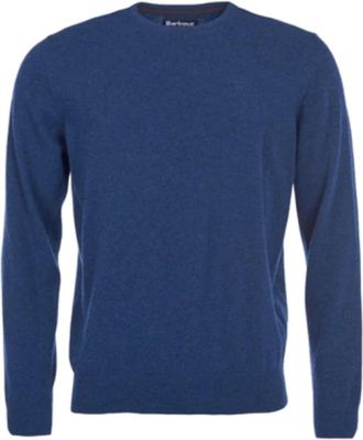 Barbour Homme, Pulls, Bleu, Taille: M Essential Lambswool Crew Neck