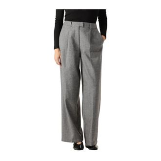 Modstr&ouml;m Lissie Hose - - Trousers - Damen - Grau - L