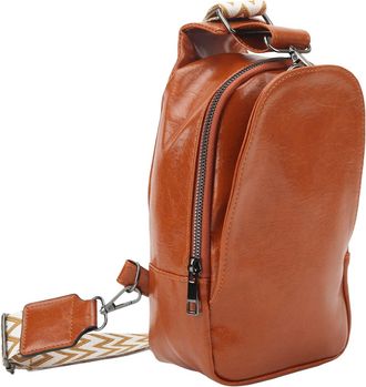 Emoshayoga Einzelne Umh&auml;ngetasche aus PU-Leder mit Gro&szlig;er Kapazit&auml;t f&uuml;r Outdoor-Sportarten, Tragbare Messenger-Tasche Zum Wandern und Einkaufen, Robuster PU-Lede