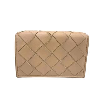 Bottega Veneta Pre-owned Cuir petite-maroquinerie - Femme - Pre-owned - Beige - Taille: ONE Size