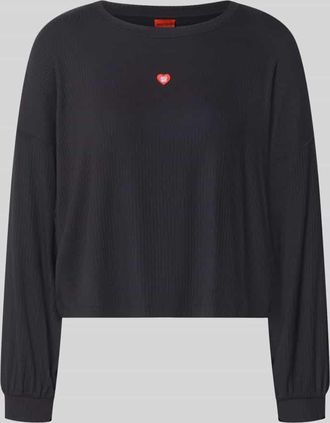 HUGO BOSS Relaxed Fit Sweatshirt aus ModaL-Mix Modell HUGO HEART