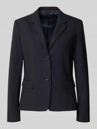 Windsor Slim Fit Blazer aus Schurwoll-Elasthan-Mix mit Pattentaschen