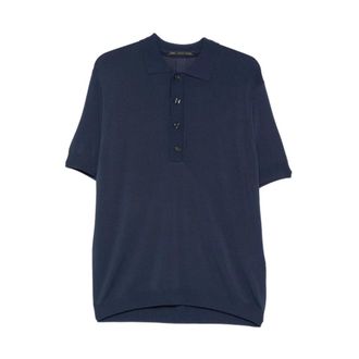 low brand Polo - - Knitwear - Herren - Blau - XL