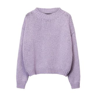 Roberto Collina Locker sitzender Alpaka-Strickpullover - - Knitwear - Damen - Lila - M