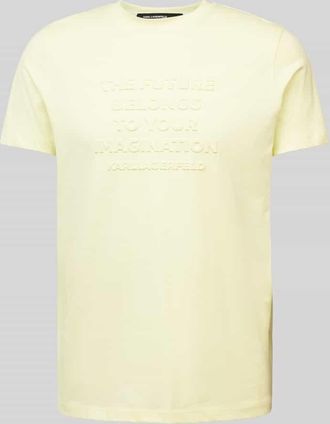 Karl Lagerfeld T-Shirt mit Label-Detail