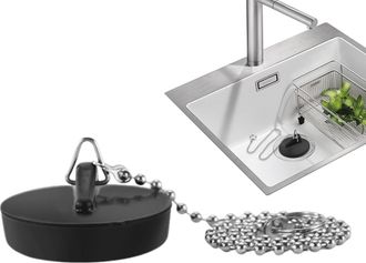 Generic Abfluss-Stopper: Waschbecken-Verschluss, vielseitiger Wasserblock, effektives Beckendichtwerkzeug, Zubeh&ouml;r f&uuml;r Badezimmerleckage, Dichtungsabdeckung f