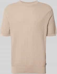 HUGO BOSS Regular Fit Strick-Shirt aus reiner Baumwolle Modell H-NILTON