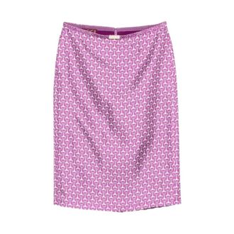 Gucci Horsebit Cascade Skirt - - Skirts - Damen - Rosa - M