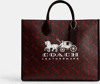 Coach Ace Tote 35 Mit Horse And Carriage-Print