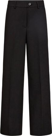 Co'Couture Femme, Pantalons, Noir, Taille: 38 FR Wide Pantalons
