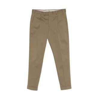 Pantaloni Torino Homme, Pantalons, Vert, Taille: M Pantalone dritto pinces