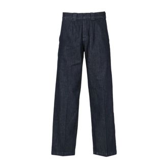 Dickies Selvedge Fischgr&auml;ten-Denim-Arbeitshose - - Jeans - Herren - Blau - W30 L32