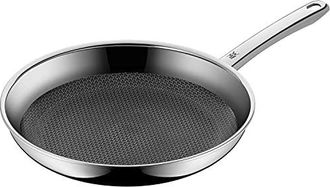 WMF Profi Resist Bratpfanne Induktion 28 cm, Mehrschichtmaterial beschichtet, Pfanne Wabenstruktur, Edelstahlgriff, backofenfest