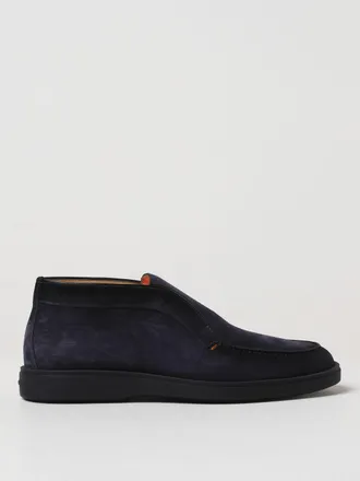 Santoni Desert Boots Herren Farbe Blau