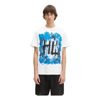 Helmut Lang T-Shirts - - Tops - Herren - Wei&szlig; - M