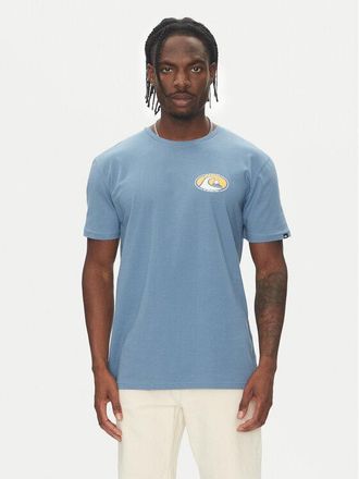 Quiksilver T-Shirt Ev Flower Chaos Ss EQYZT08050 Blau Regular Fit