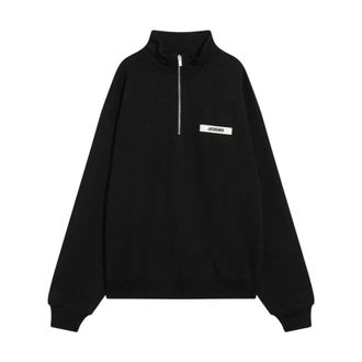 Jacquemus Herren, Sweatshirts & Hoodies, Schwarzk, MGr&ouml;&szlig;e