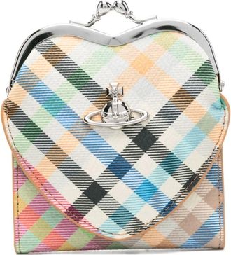 Vivienne Westwood Femme, Sacs, Multicolore, Taille: ONE Size Heart Clasp Wallet
