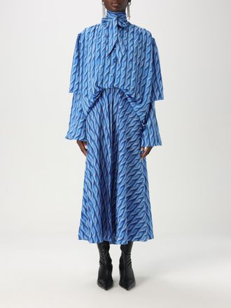 Balenciaga Robe Femme couleur Bleu Azur