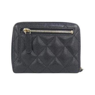 Chanel Pre-owned Timeless Classic Grained Calfskin Bifold Wallet - - Pre-owned - Damen - Schwarzk - ONE SIZE