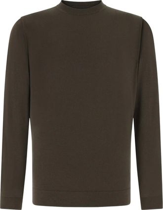 Boggi Milano crew neck knitwear - Gr&uuml;n